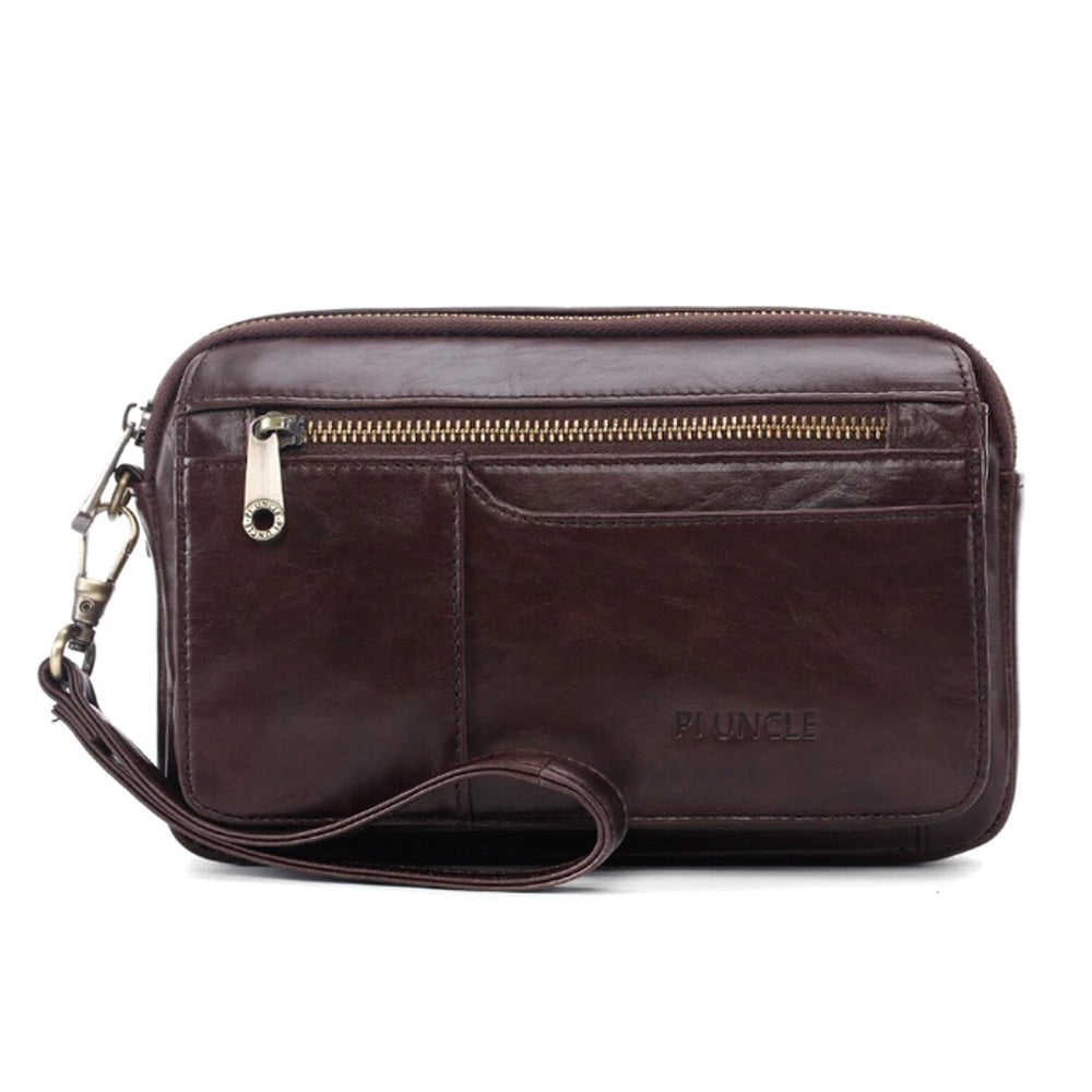 Genuine Leather Male Office Hand Bag Men's Clutch Bag – Come4Buy eShop
