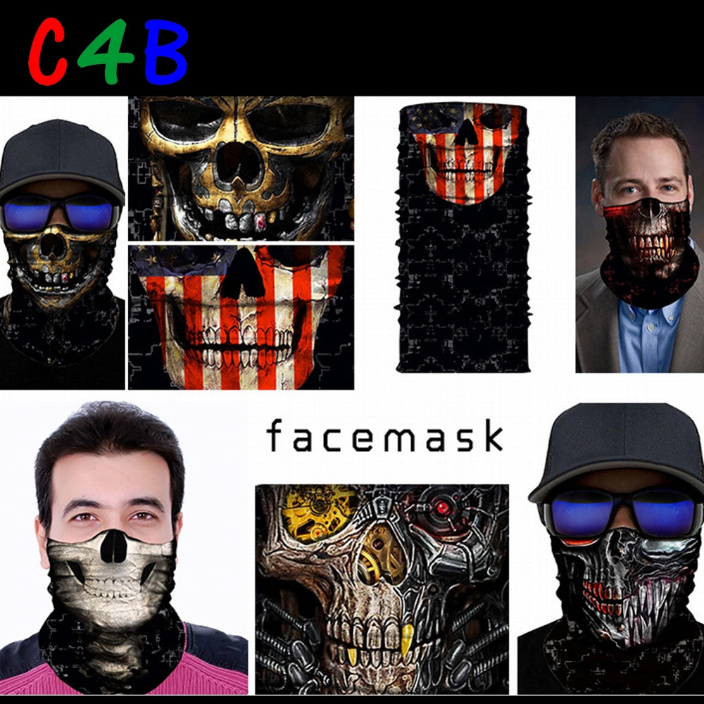 Coefficient code printing sports variety magic turban riding hood mask ...