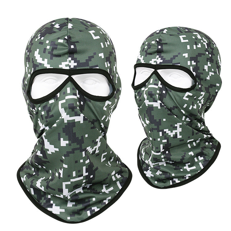 Camouflage cs anti-terrorism mask special forces tactical army fan hed ...