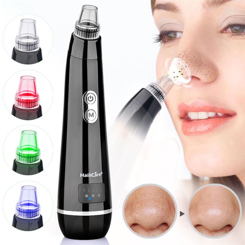 Blackhead Vacuum Suction Pore Vacuum Cleaner Facial Blackhead Acne Rem ...