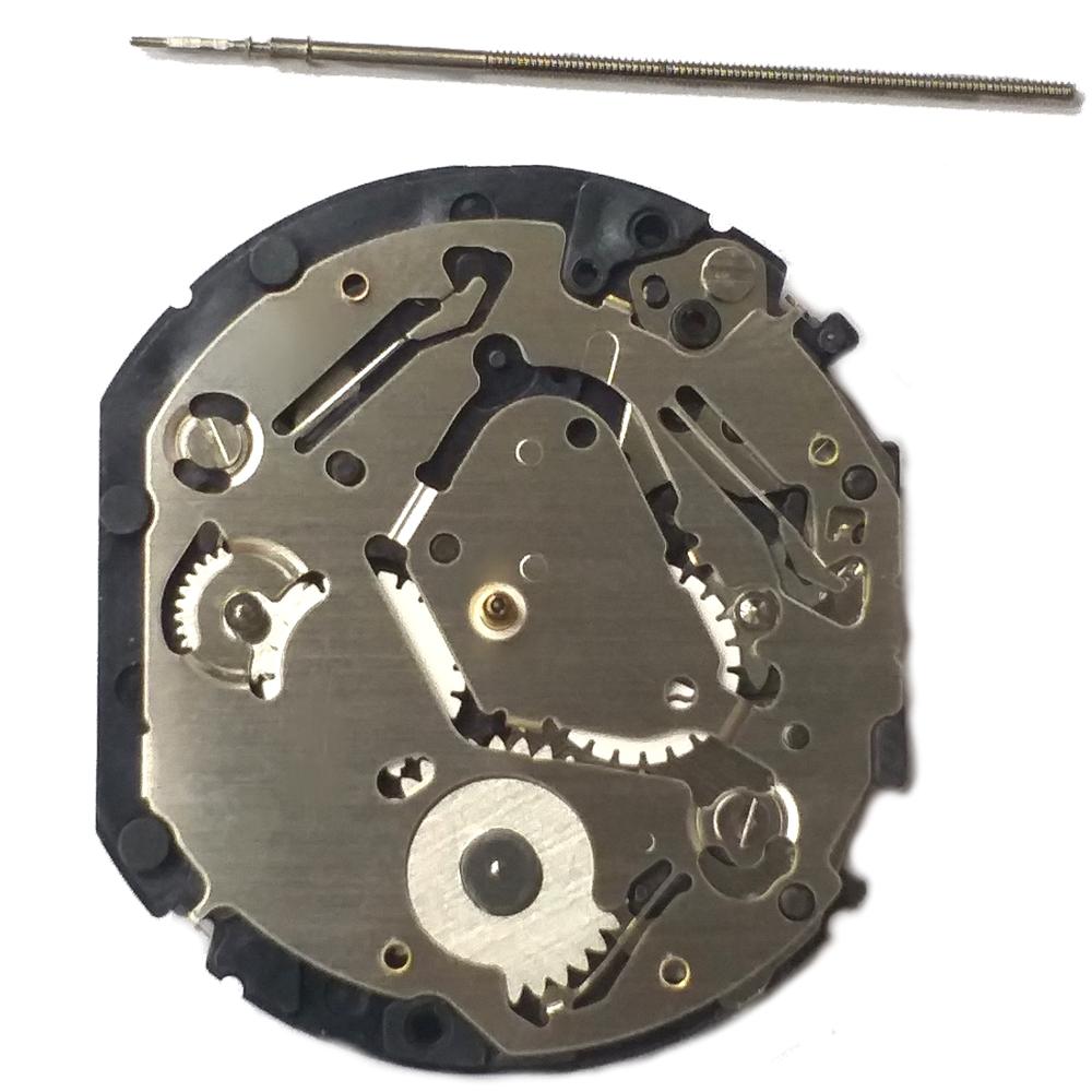EPSON VX7J movement Multifunction 6 Hand Quartz Watch Movement Hattori ...