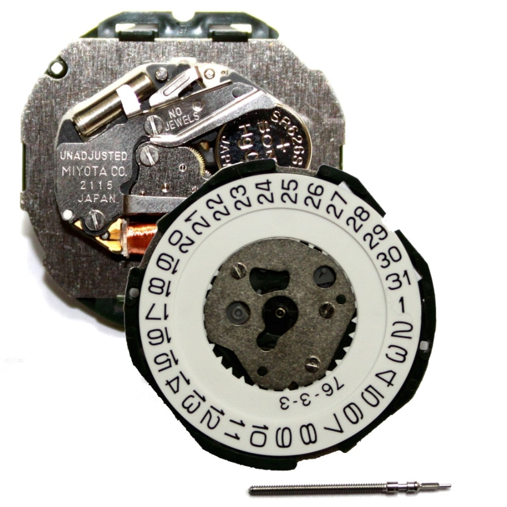 Watch Movement MIYOTA 2115 Quartz Date – Come4Buy eShop