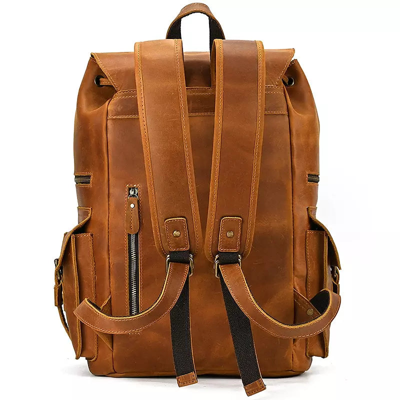 Men Backpack Luxury Cow Skin Leather – Come4Buy eShop