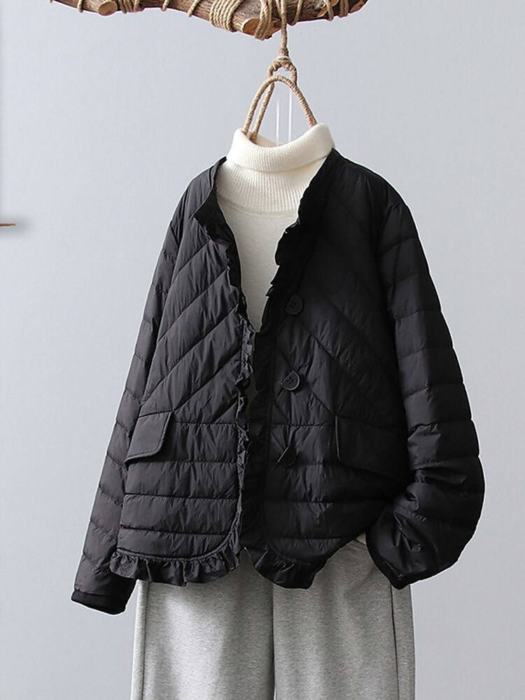 Ultra Light Thin Puffer Jacket Short Parkas – Come4Buy eShop